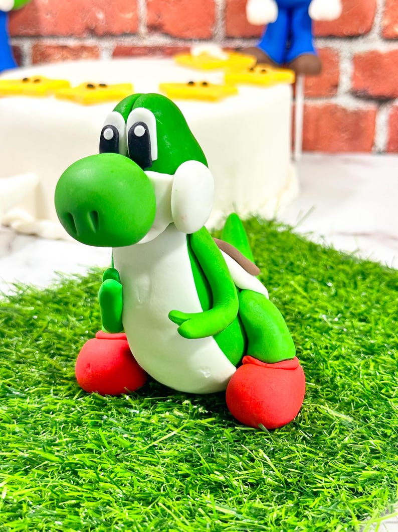 3D Super Mario & Friends Fondant Toppers – Perfect for Your Themed ...