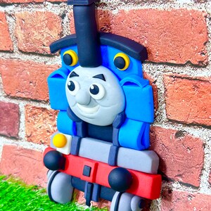 2D Thomas Fondant Topper With 3D Effects. - Etsy