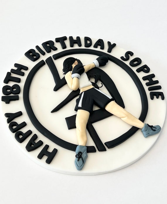 2D Birthday Cake Fondant Topper With 3D Effects Your Favorite | Etsy