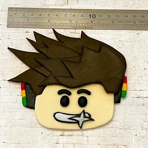 2D Fondant Topper. Approx. 4.5 Inches - Etsy