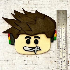 2D Fondant Topper. Approx. 4.5 Inches - Etsy