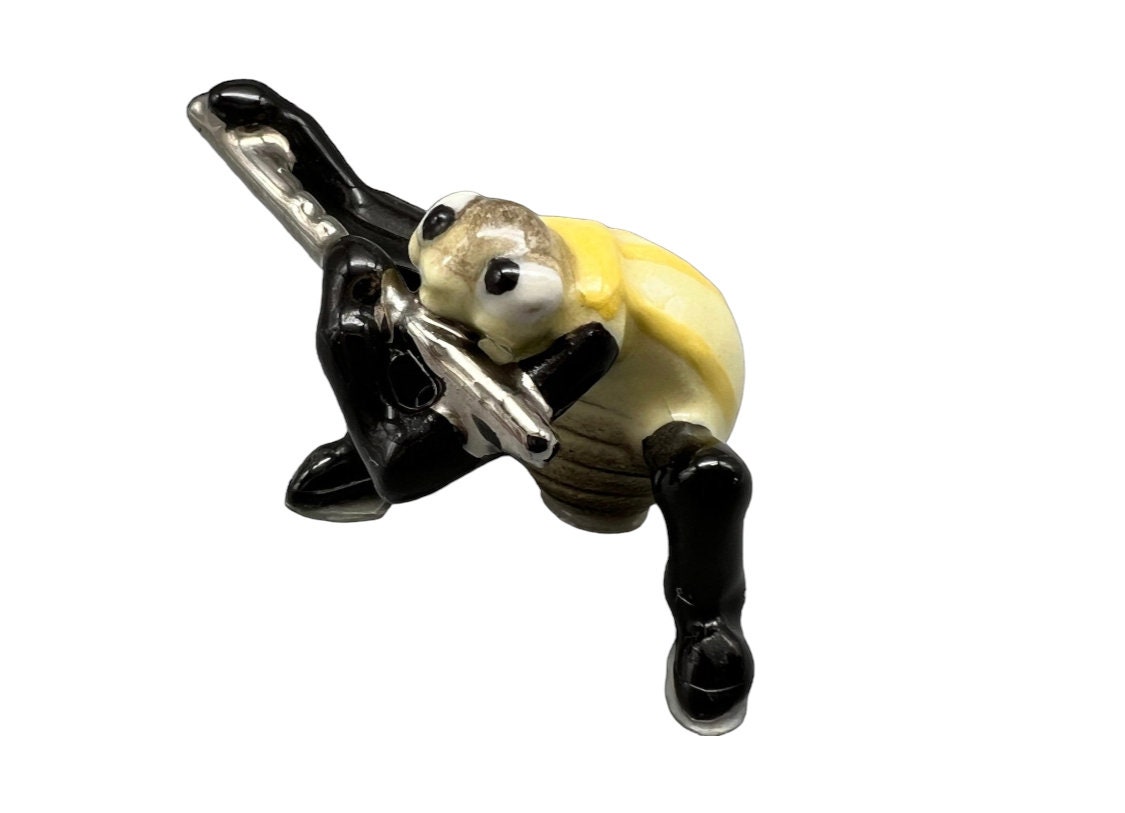Hagen Renaker Figurine, Miniature Beetle With Flute, Bug Band ...