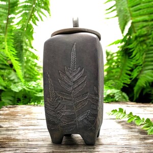 Bella Casa Italian Fern Canister, Kitchen Canister Decor, Lidded ...