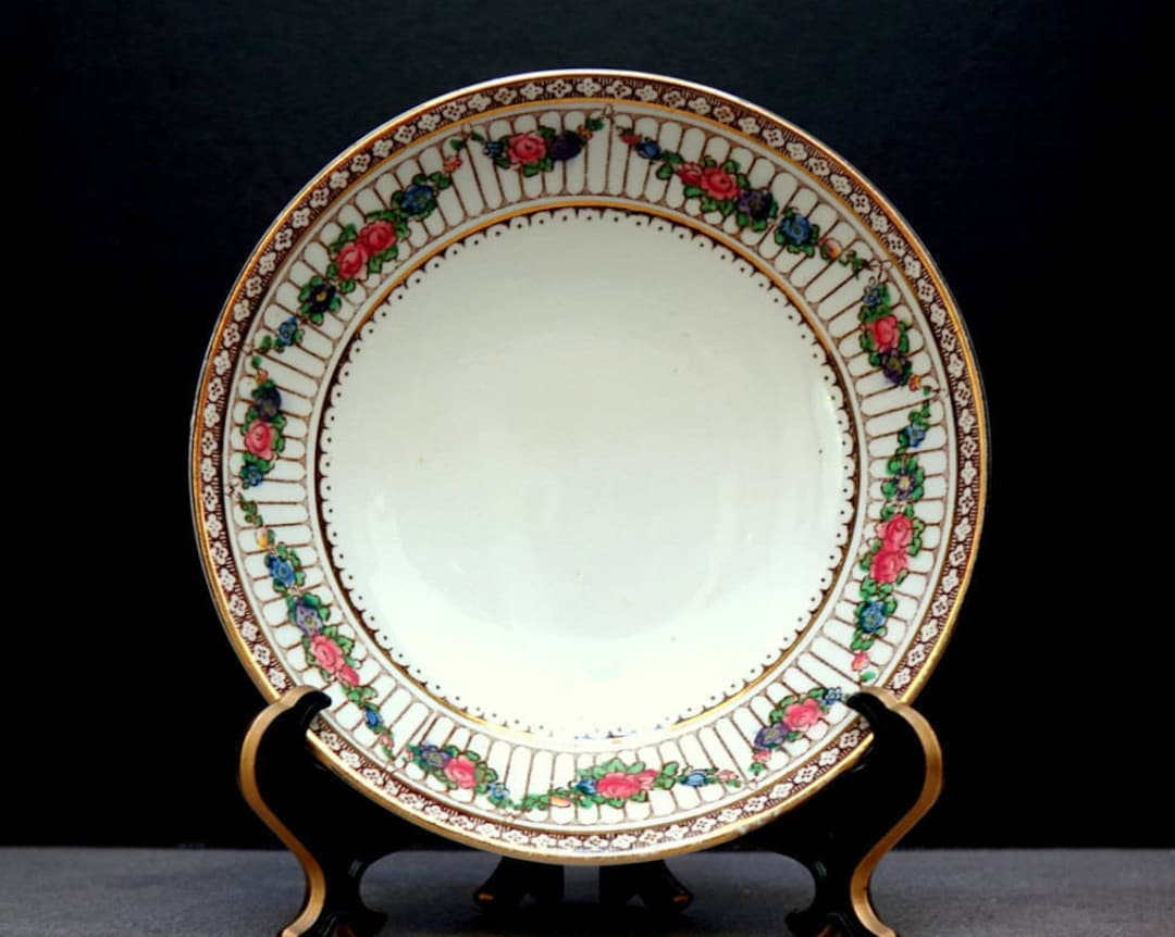 Berry Bowl, Antique Booth's Silicon China, Display, Pink Roses, Country ...