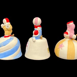 Set Three Clown Bells, Mid Century UCTCI Japan Import - Etsy