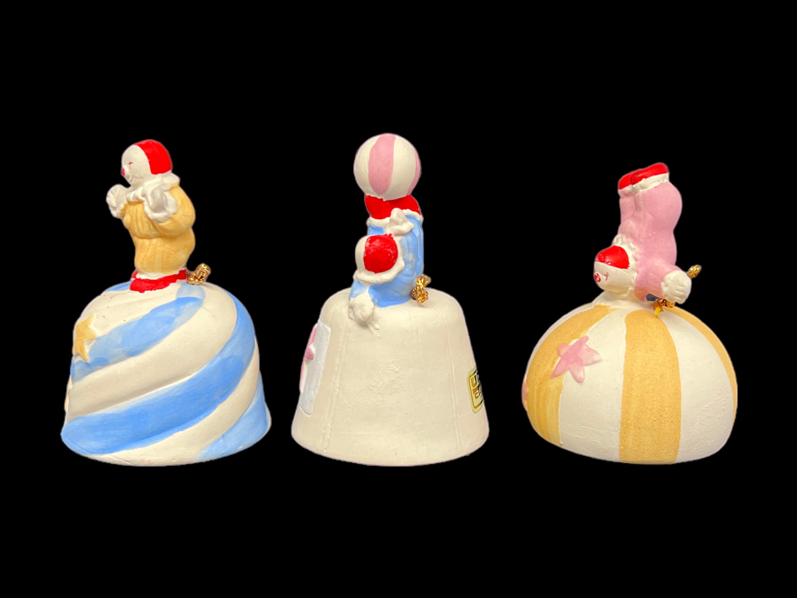 Set Three Clown Bells, Mid Century UCTCI Japan Import - Etsy