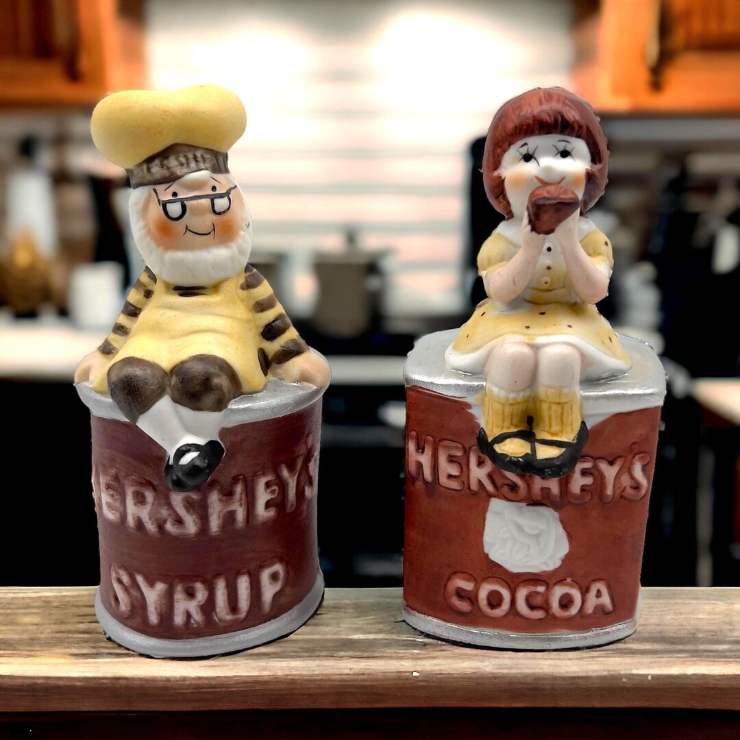 Hershey Bells Figurines, Chocolate Factory, Gift for Girl - Etsy