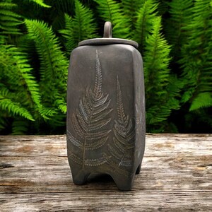 Bella Casa Italian Fern Canister, Kitchen Canister Decor, Lidded ...