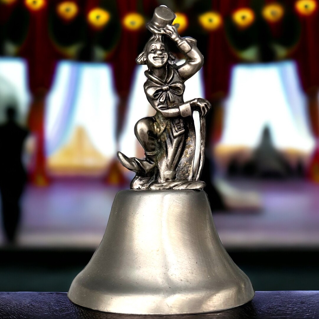 Metal Smiling Clown Bell - Etsy