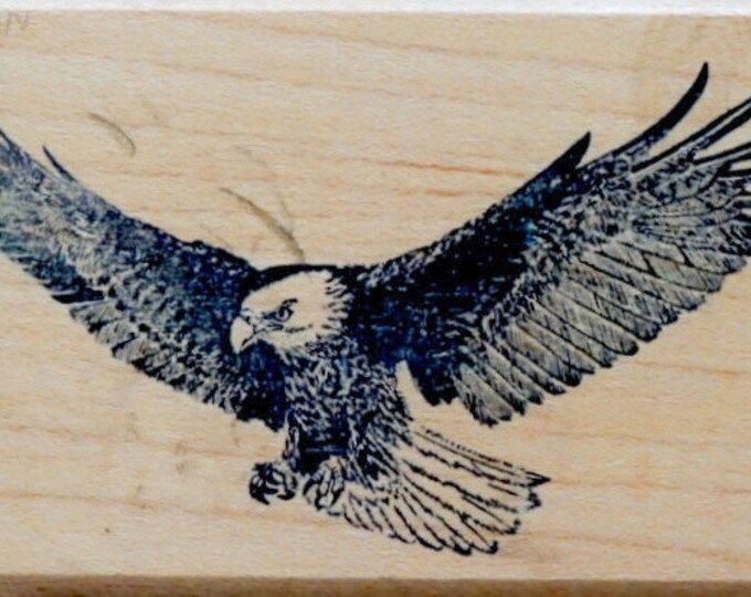 Free Shipping, Eagle Rubber Stamp, Philadelphia Eagles, Wildlife Art ...