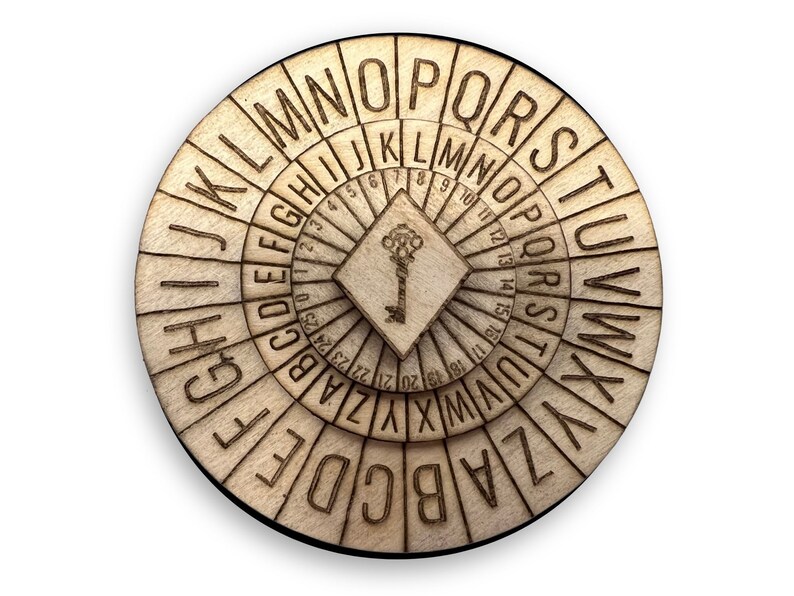 Murder Mystery Decoder Cipher Wheel - Etsy