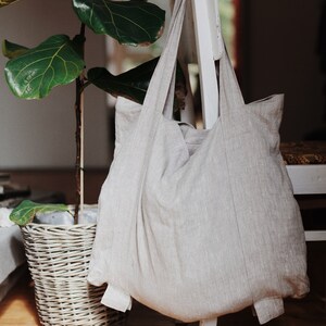 Linen Tote Bag Made in Various Colors, Perfect Design for Eco-friendly ...