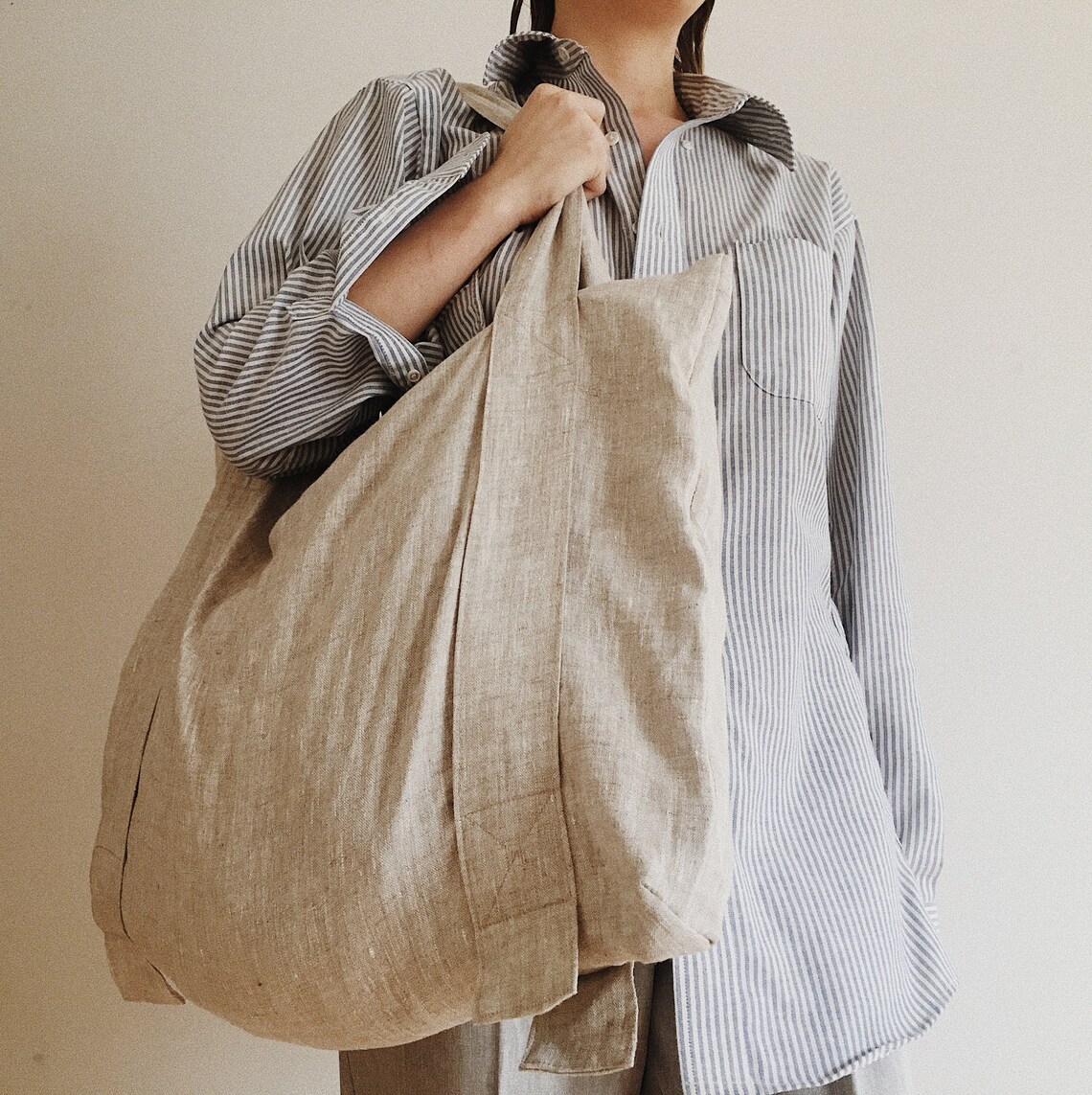 Linen Tote Bag Made in Various Colors Perfect Design for - Etsy
