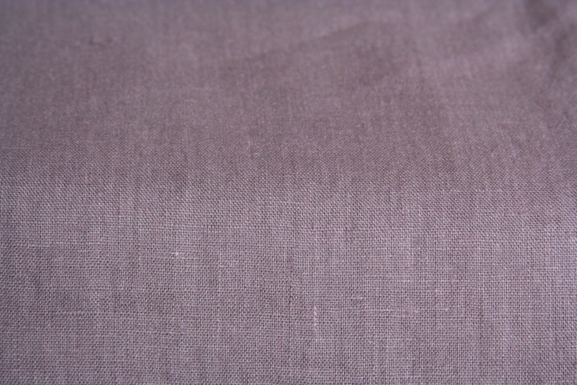 Softened Linen in Lavender Color - Etsy