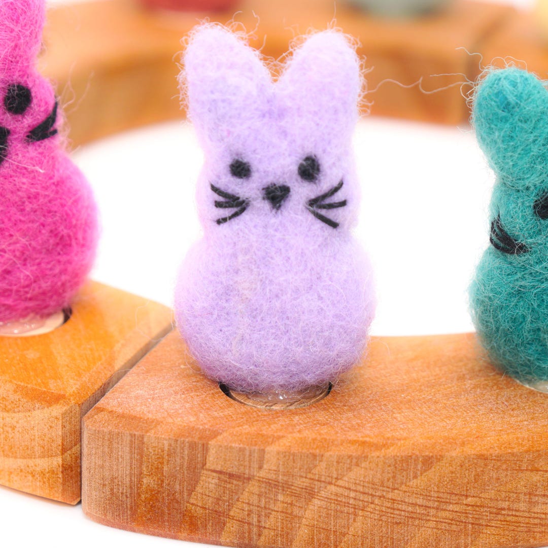 Easter Bunny Felt Ornaments, Bunny Felt Spring Easter Decoration Plugs ...