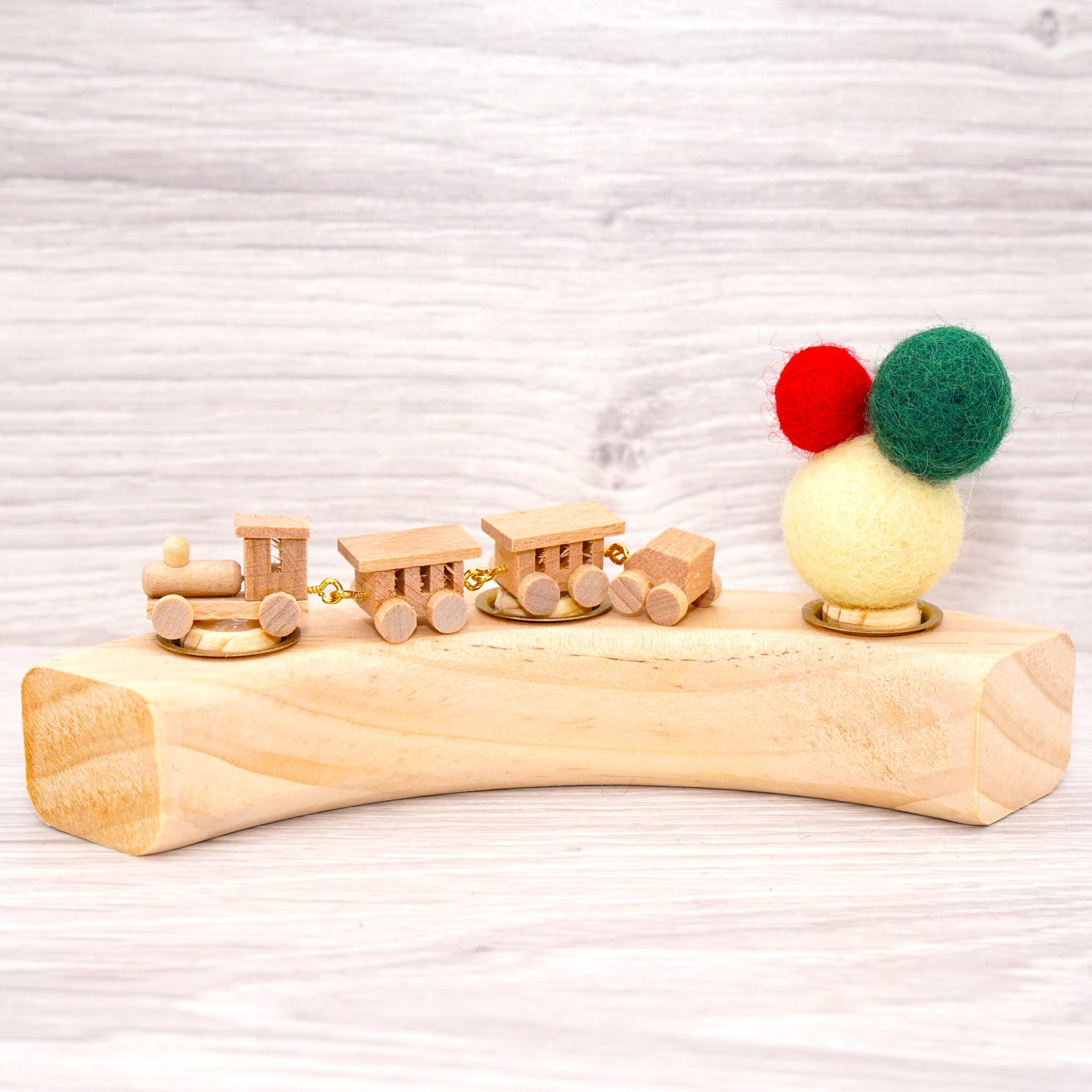 Holiday Seasons Stars Sun Tree Plugs, Wooden Ringe Waldorf Montessori ...