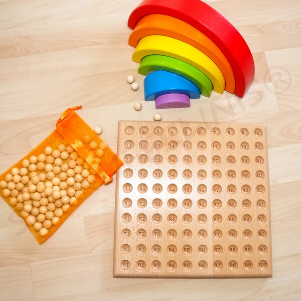 Montessori Counting Beads - Etsy