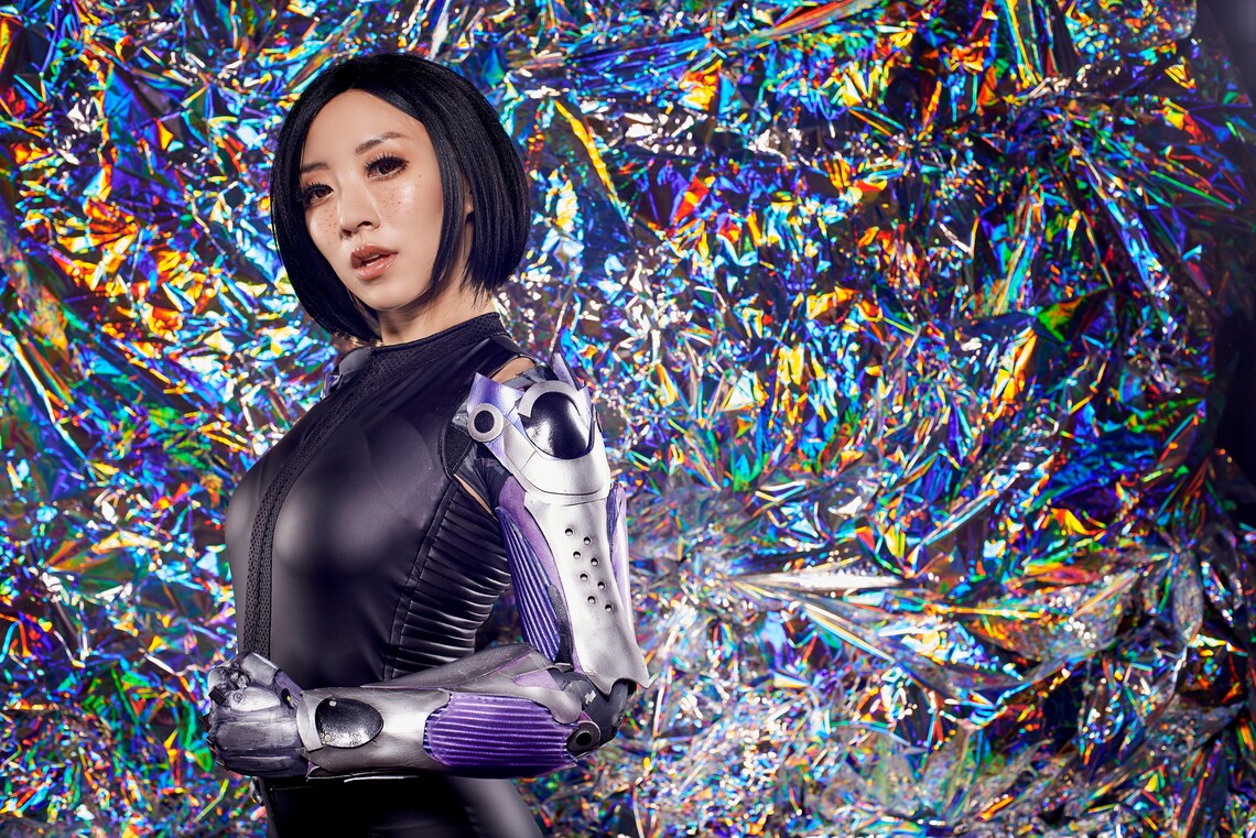 Alita Battle Angel Arm Armor Pattern for Cosplay - Etsy