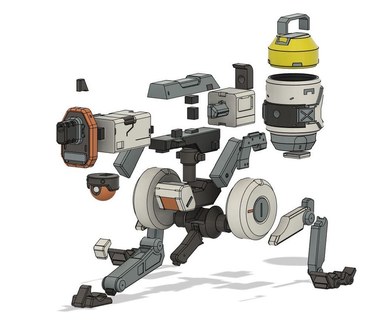 Killjoy Turret Valorant 3D Print File for Cosplay Prop - Etsy