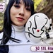 Shizu Mask From Reincarnated as a Slime 3D Print File for Cosplay - Etsy
