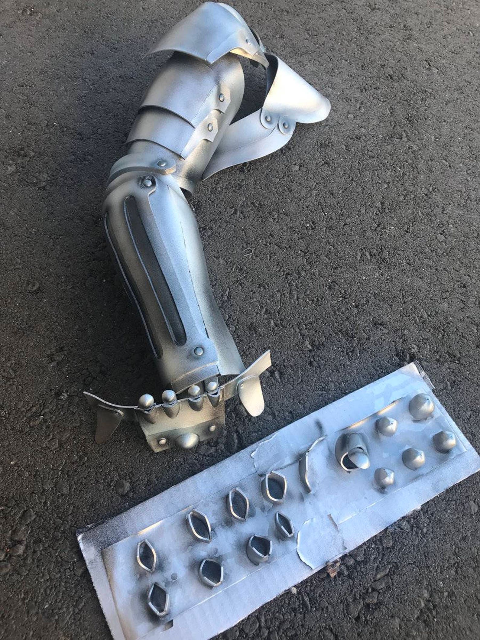 Edward Elric Automail Arm Full Metal Alchemist Instructional Pattern ...