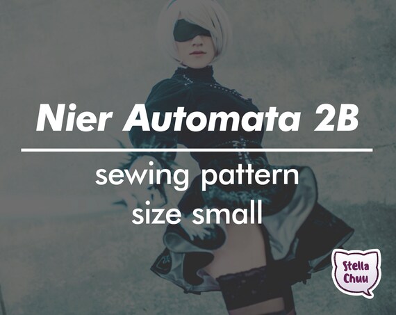 2B Nier Automata SIZE SMALL Instructional Sewing Pattern | Etsy