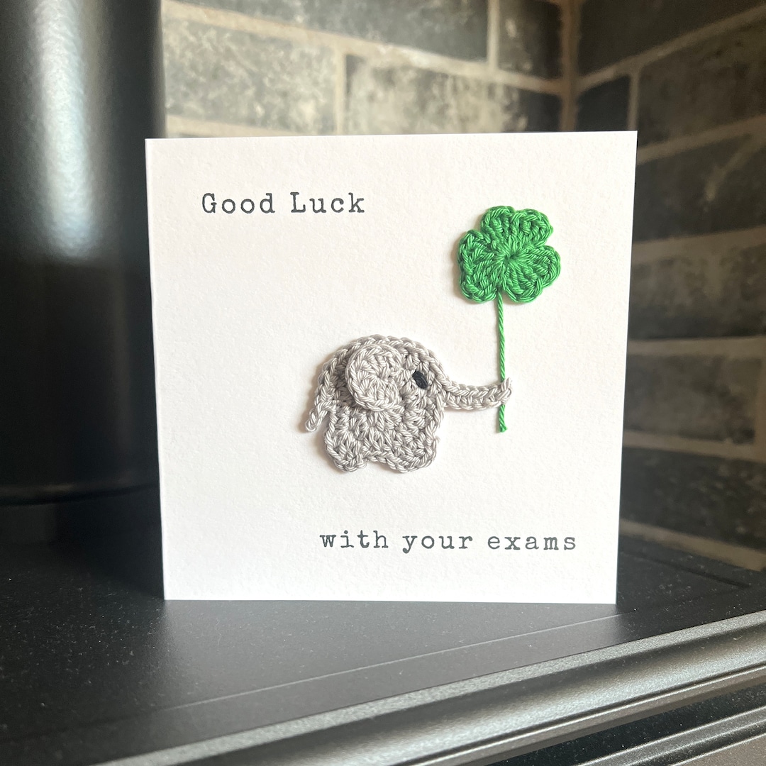 Good Luck Card, Personalised Good Luck in Your New Job Card, Handmade ...