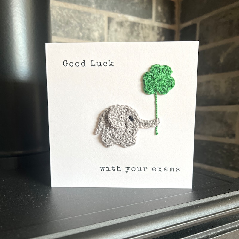 Good Luck Cat Exams - Etsy UK