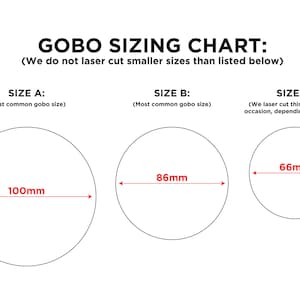 Personalized Gobo Design for Gobo Light Projector - Etsy