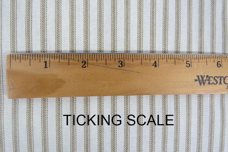 Ticking Stripe Fabric/cotton Ticking Stripe Fabric/american Made ...