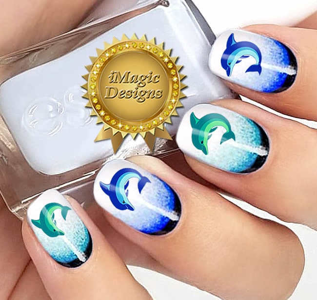 Dolphin Nail Art