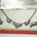 1950s Jay Flex Sterling Necklace and Earrings Set Parure Sterling ...