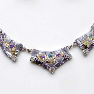 1950s Jay Flex Sterling Necklace and Earrings Set Parure Sterling ...