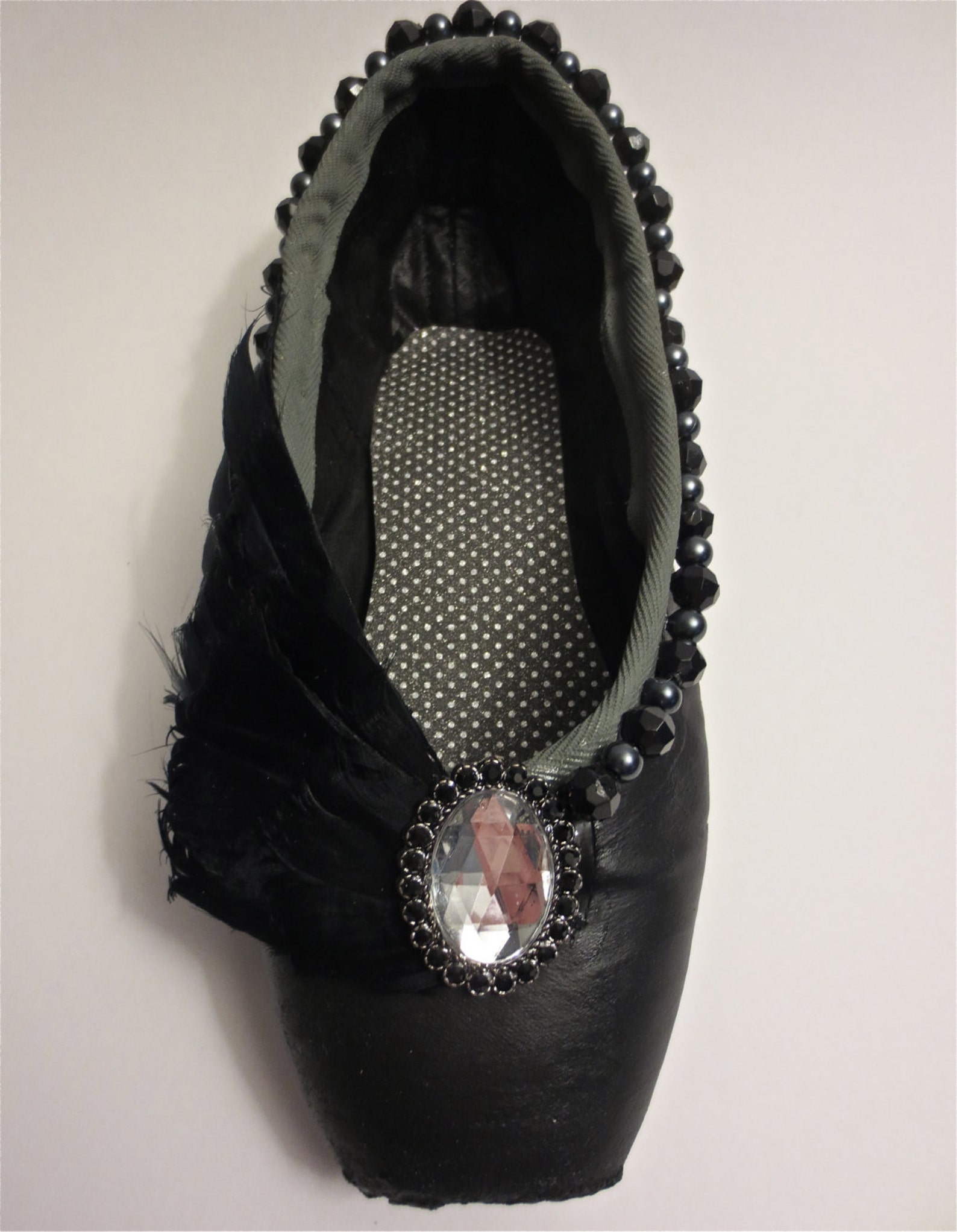 Black Swan - Decorated Pointe Shoe O.o.a.k. - Etsy