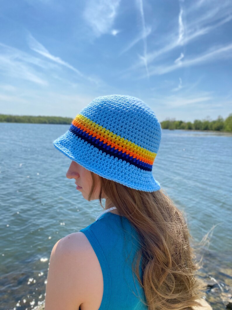 Crochet Summer Bucket Hat Pattern – Adult & Child Sizes (PDF Pattern ...