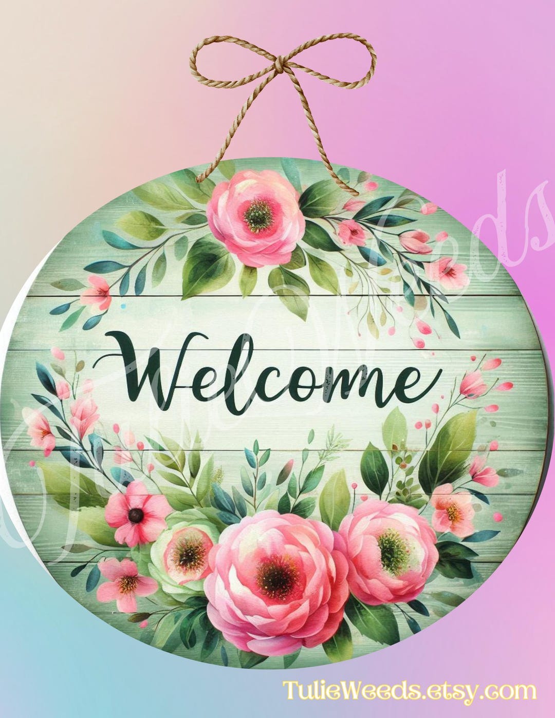 Door Hanger, Wall Hangers, Metal, Decoration, Country, Flower Wall ...
