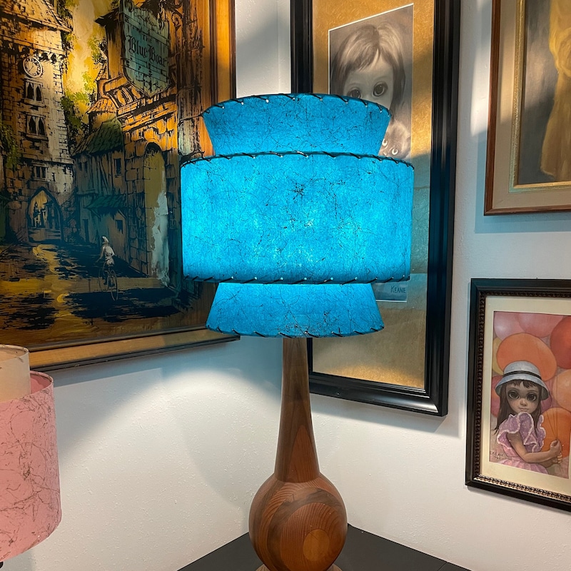 Mid Century Tv Lamp - Etsy