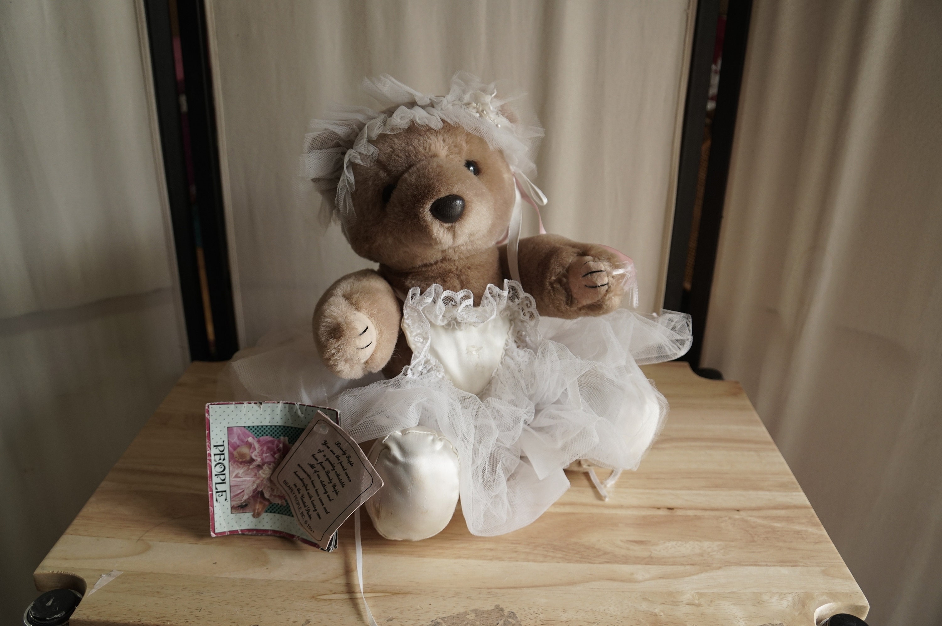 Bearly People Plush Costumed Bear Collectible Prima Ballerina | Etsy