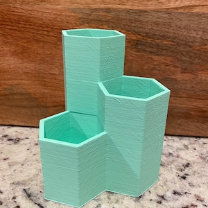 3D Printed Hexagon Organizer - Etsy