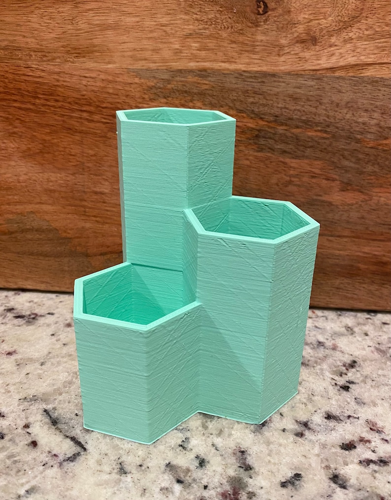 3D Printed Hexagon Organizer - Etsy