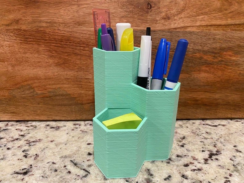 3D Printed Hexagon Organizer - Etsy