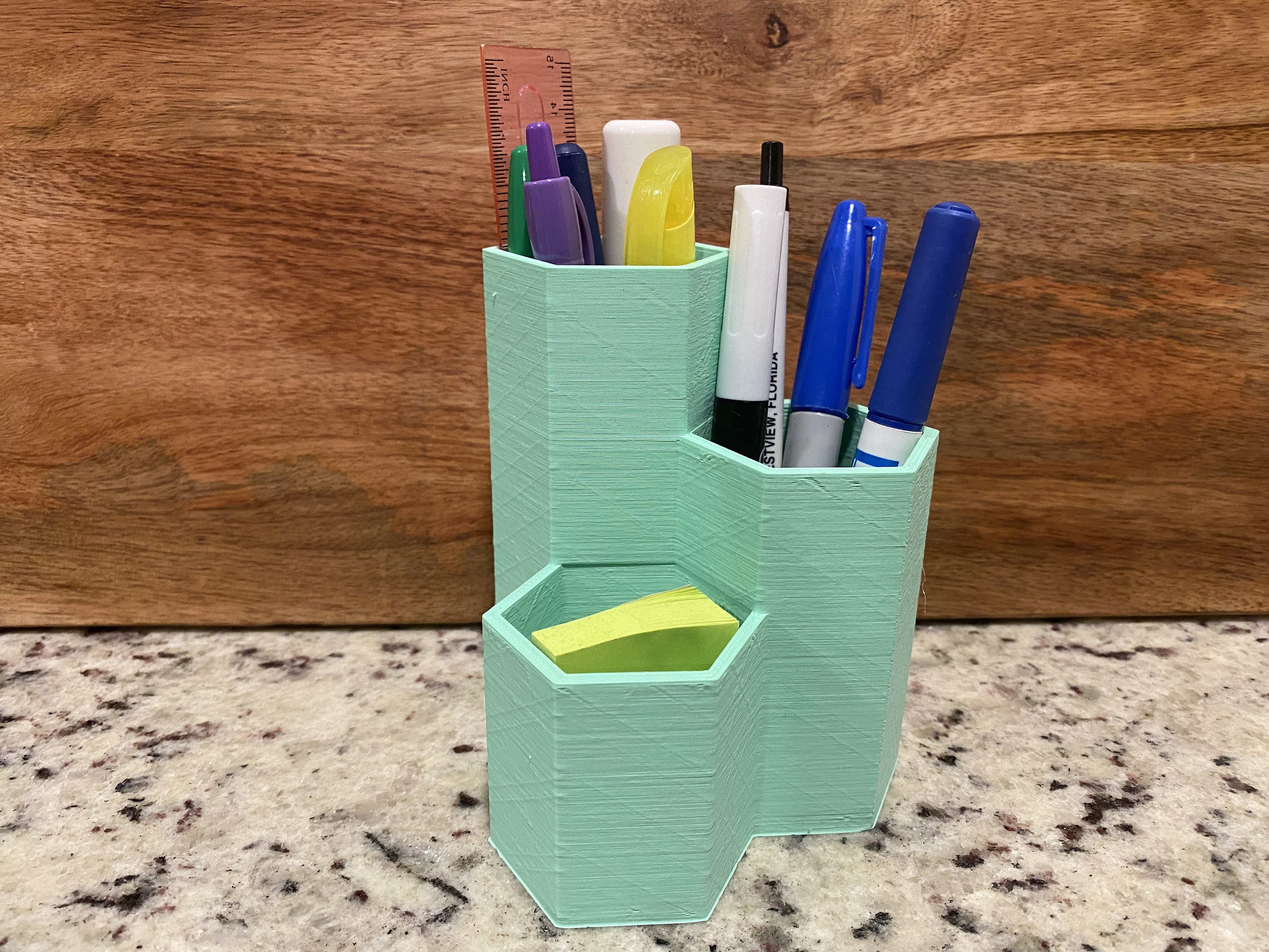 3D Printed Hexagon Organizer - Etsy