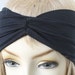 Cute Turbans Headband Black Color Great Accessory for Your Outfit - Etsy