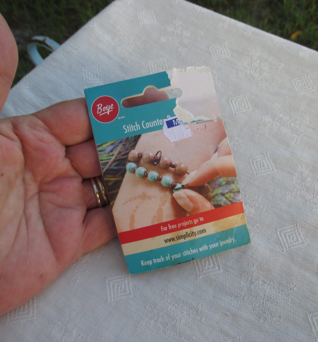 Boye Stich Counting Bracelet - Etsy