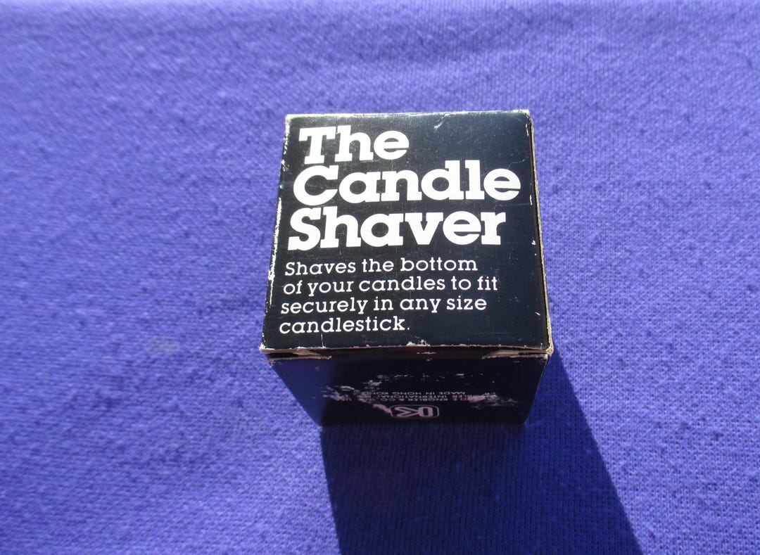 Vintage the Candle Shaver Used in Box - Etsy