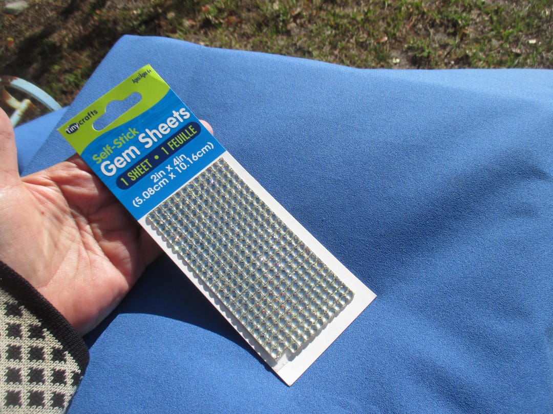 Tiny Crafts Self Stick Gem Sheet 1 Sheet Missing Two Gems - Etsy