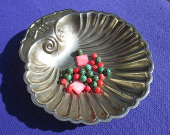 Red Chip Glass Beads - Etsy