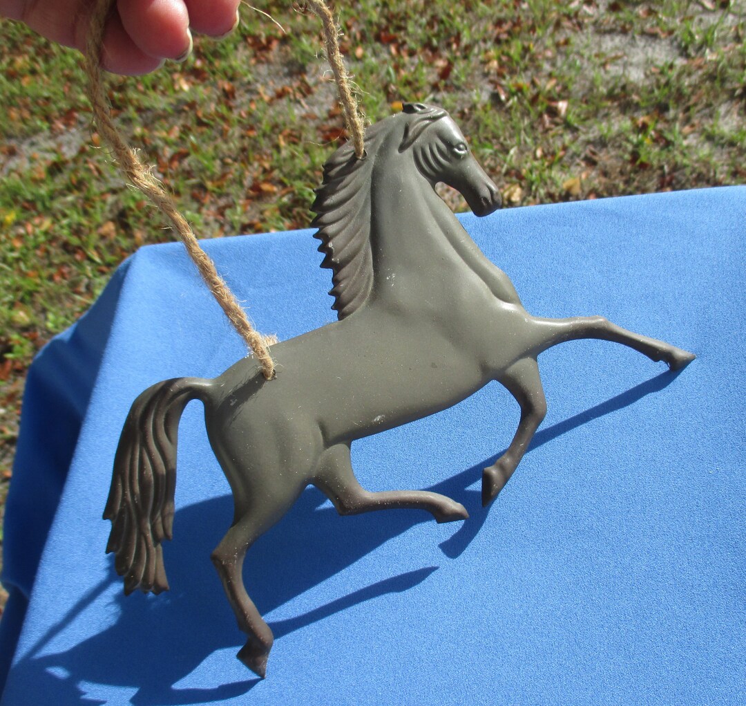 Ragon House Horse Rustic Metal Wall Hanging - Etsy