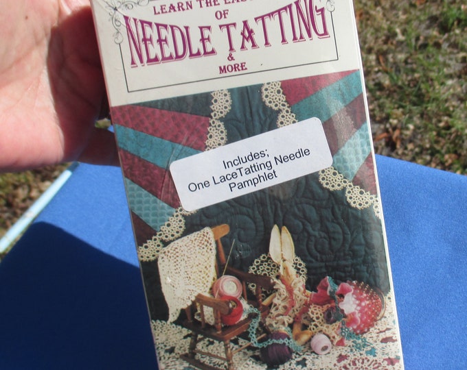 Learning Needle Tatting VHS Tape Unopened Package - Etsy