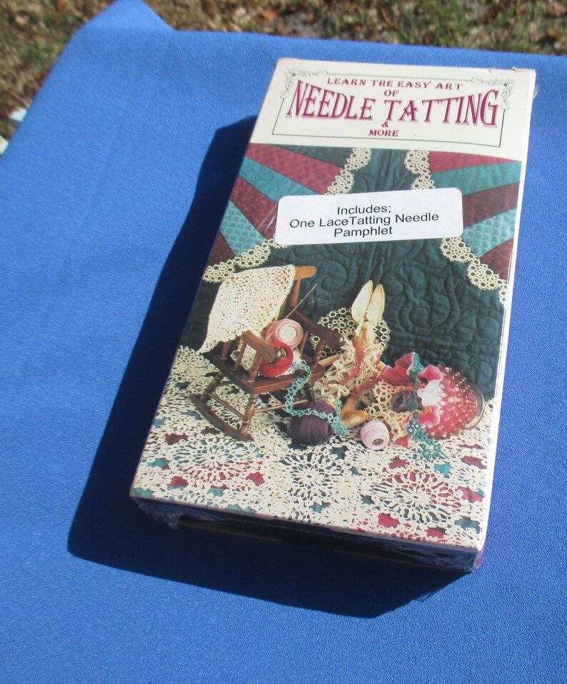 Learning Needle Tatting VHS Tape Unopened Package - Etsy